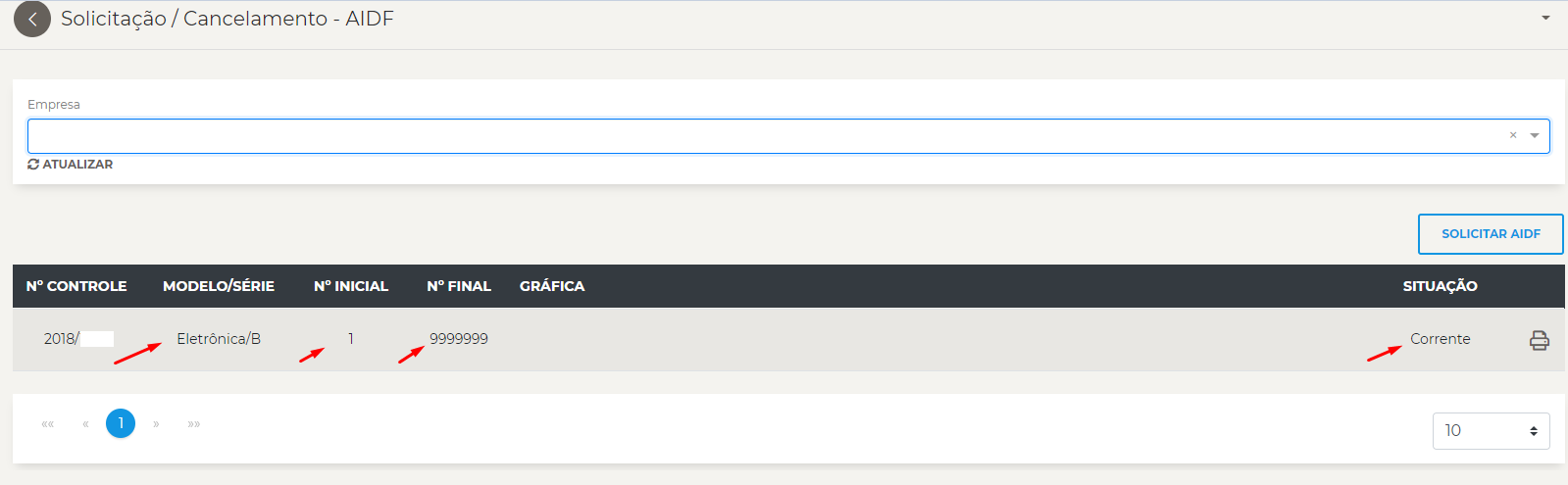 Solicitação de AEDF/AIDF - Votuporanga/SP – Central de Ajuda
